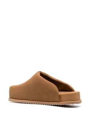YUME YUME Square-toe Sandals - Brown