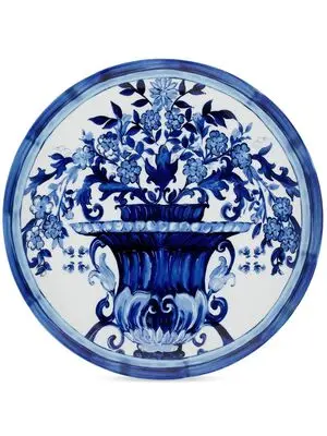 Dolce & Gabbana Blu Mediterraneo Porcelain Charger Plate - Blue