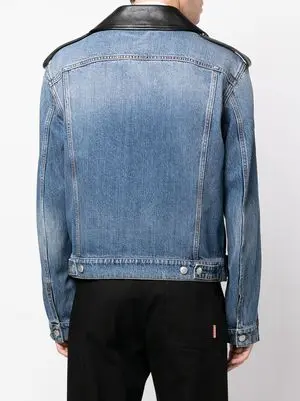 Alexander McQueen Panelled Biker Jacket