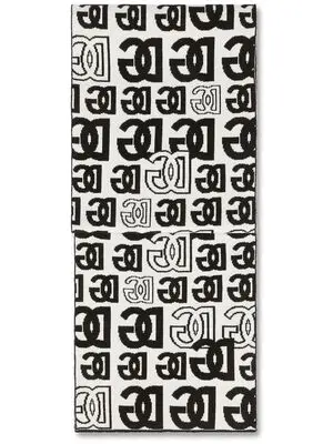 Dolce & Gabbana Dg-logo Cashmere-blend Beanie - White