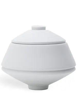 EDITIONS MILANO Circle Porcelain Sugar-bowl - White