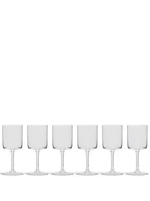 ICHENDORF MILANO Amalfi Set-of-six Water Glasses - White