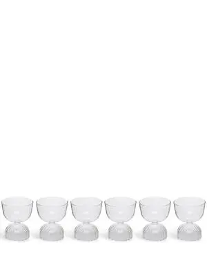 ICHENDORF MILANO Tutu Set-of-six Bowls - White