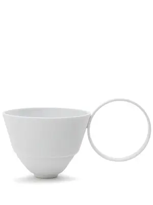 EDITIONS MILANO Circle Set-of-two Teacups - White
