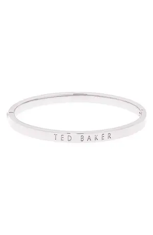 Ted Baker London Clemina Logo Hinge Bangle Bracelet