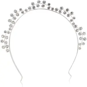 Brides & Hairpins Sydney Crystal Crown - Silver