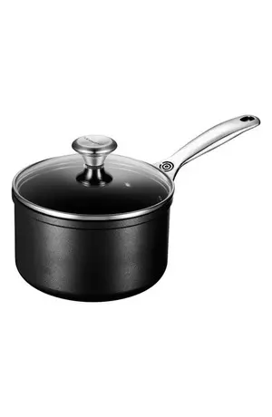 LE CREUSET 2-quart Toughened Nonstick Pro Saucepan - Black