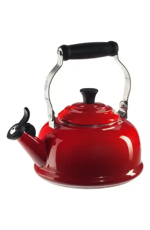 LE CREUSET Classic Whistling Tea Kettle Cherry
