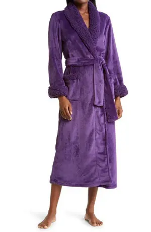 Natori Plush Robe Amethyst