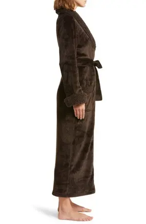 Natori Plush Robe - Espresso