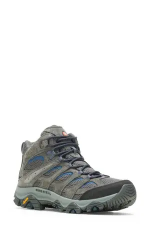 Merrell Moab 3 Mid Waterproof Hiking Boots - Granite