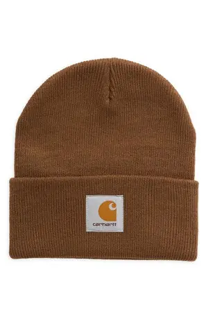 Carhartt Work In Progress Carhartt Work In Progress Short Watch Beanie Chocolate