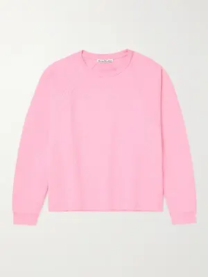 Acne Studios Farmy Chain Cotton-jersey Sweatshirt
