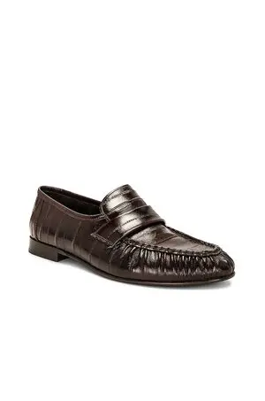 THE ROW Soft Loafer - Brown