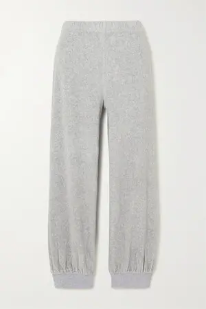 Suzie Kondi Tosk Cotton-blend Velour Track Pants