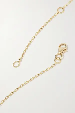 GEMELLA JEWELS Bubble Bezels 18-karat Diamond Necklace