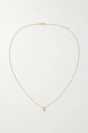 GEMELLA JEWELS Bubble Bezels 18-karat Diamond Necklace