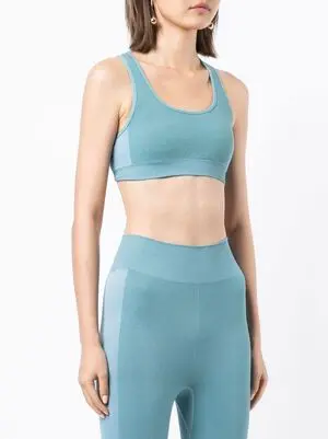 The Upside Anna Seamless Sports Bra - Blue
