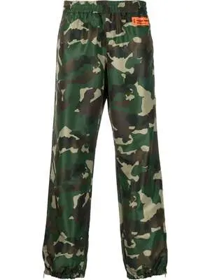 Heron Preston Camo Logo-patch Track-pants