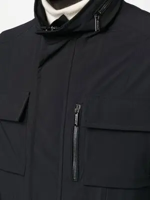MOORER Manolo-kn Field Jacket - Blue