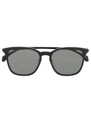 Gucci Logo Square Tinted Sunglasses - Black