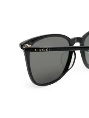 Gucci Logo Square Tinted Sunglasses