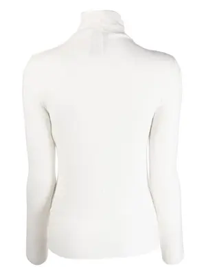 THOM KROM Cut-out Roll Neck Long Sleeve Shirt