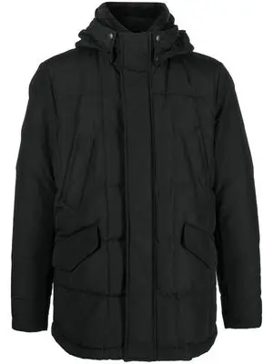 Woolrich Hooded Feather Down Coat