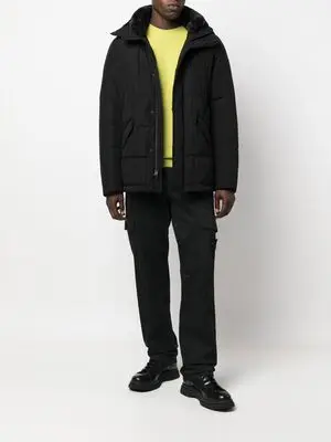 Woolrich Hooded Feather Down Coat