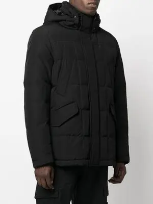 Woolrich Hooded Feather Down Coat