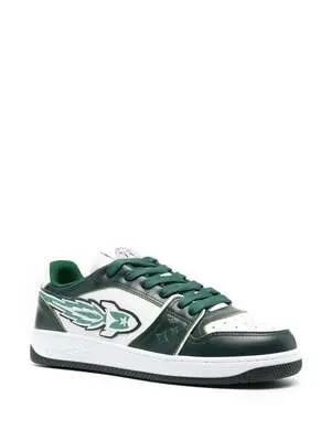 ENTERPRISE JAPAN Rocket M Panelled Lace-up Sneakers - White