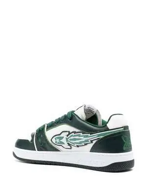 ENTERPRISE JAPAN Rocket M Panelled Lace-up Sneakers - White
