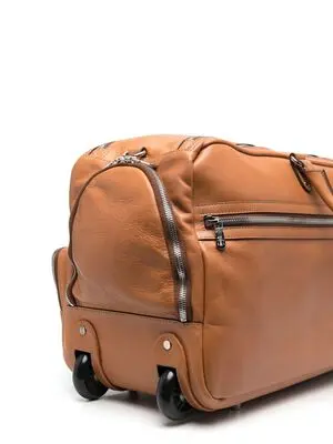 Brunello Cucinelli Multi-pocket Leather Holdall