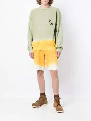 Nick Fouquet Embroidered Two-tone Sweatshirt