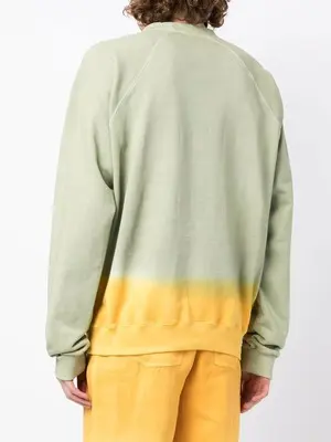 Nick Fouquet Embroidered Two-tone Sweatshirt