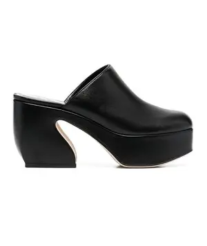 SERGIO ROSSI Platform Clogs