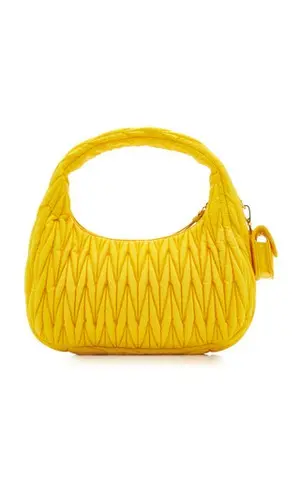 Miu Miu Matelassé Re-nylon Shoulder Bag