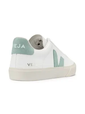 VEJA S Campo Leather-trim Low-top Sneakers Sneakers - Matcha