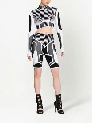 Balmain Knit Cycling Shorts