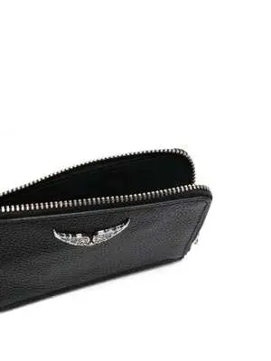 Zadig&Voltaire Wing-plaque Compact Wallet