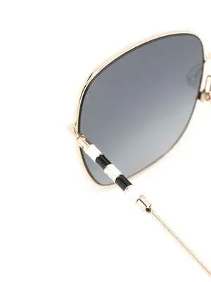 Carolina Herrera Square Frame Tinted Sunglasses