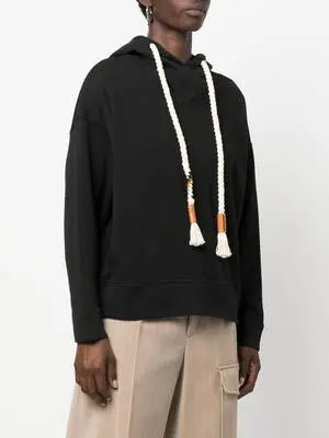 FORTE_FORTE Rope-drawstring Hoodie