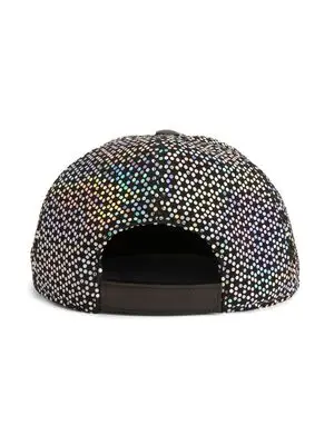 GIUSEPPE ZANOTTI Sequin-embellished Baseball Cap