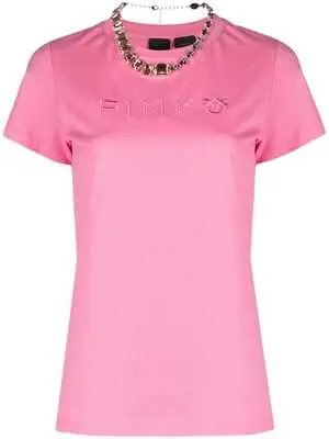 Pinko Embroidered Logo T-shirt