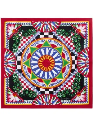 Dolce & Gabbana Set Of Two Linen Napkins