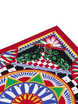 Dolce & Gabbana Set Of Two Linen Napkins