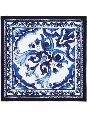 DOLCE & GABBANA CASA Linen Napkins - Blue