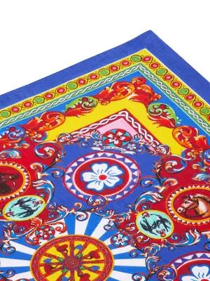 Dolce & Gabbana Set Of Two Linen Napkins