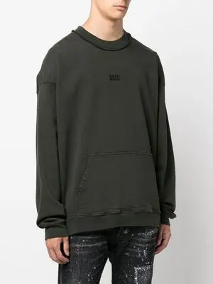 Dsquared2 Logo-appliqué Crewneck Sweatshirt