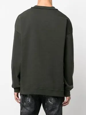 Dsquared2 Logo-appliqué Crewneck Sweatshirt